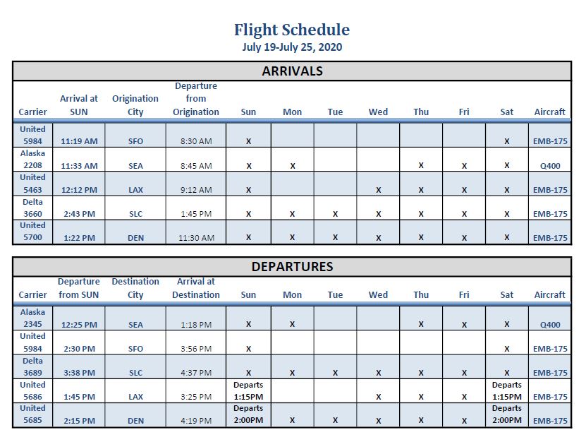 Flight Schedules